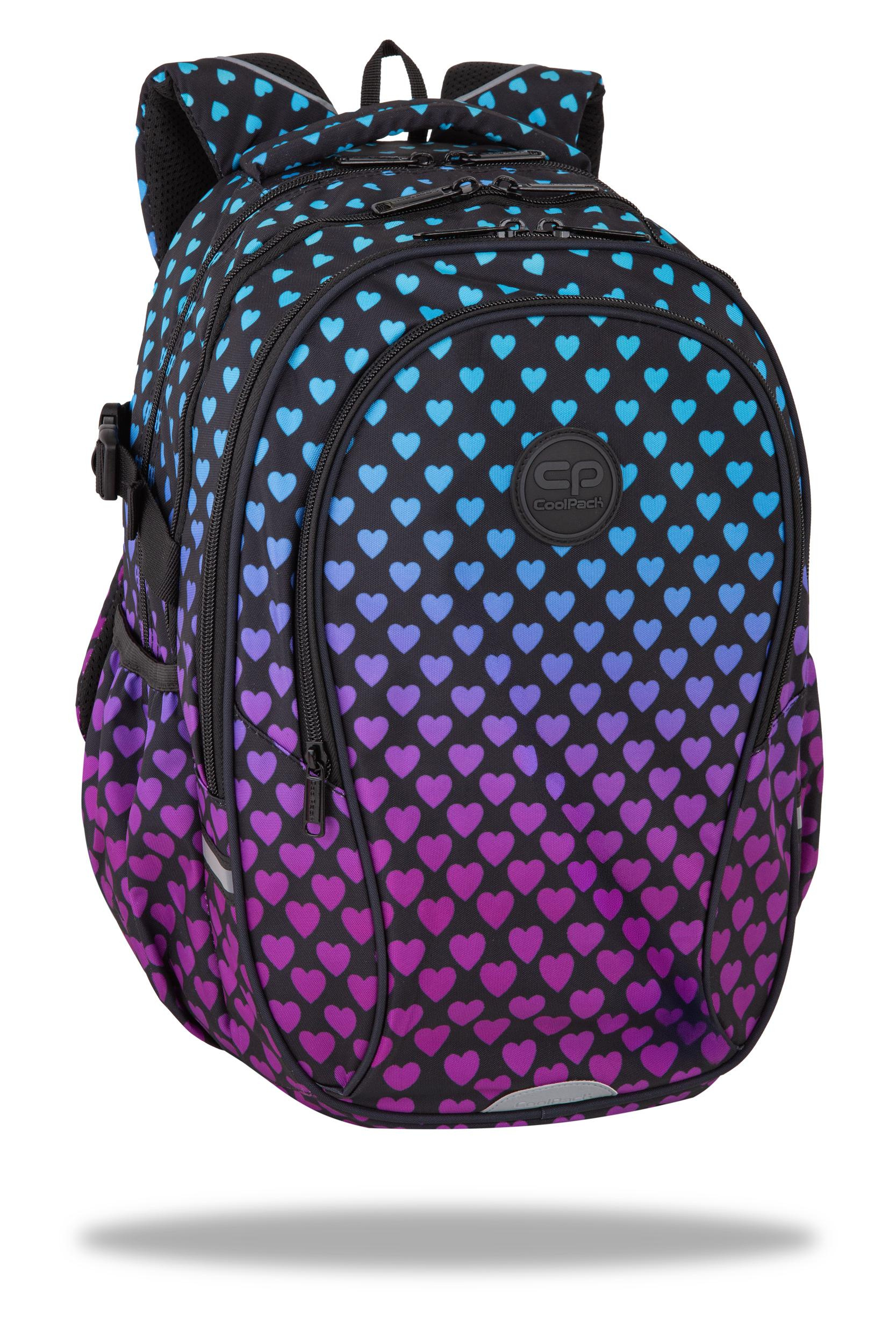 COOLPACK PLECAK MŁODZIEŻOWY FACTOR DARK MARSHMALLOW | Sklep Wysocki.com.pl