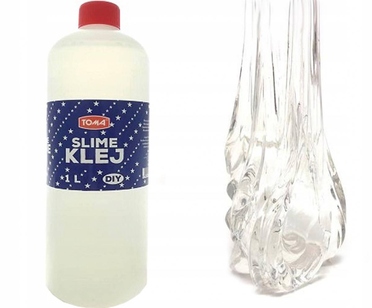 Klej PVA do glutków i papieru TOMA SLIME op. 1 kg | Sklep Wysocki.com.pl