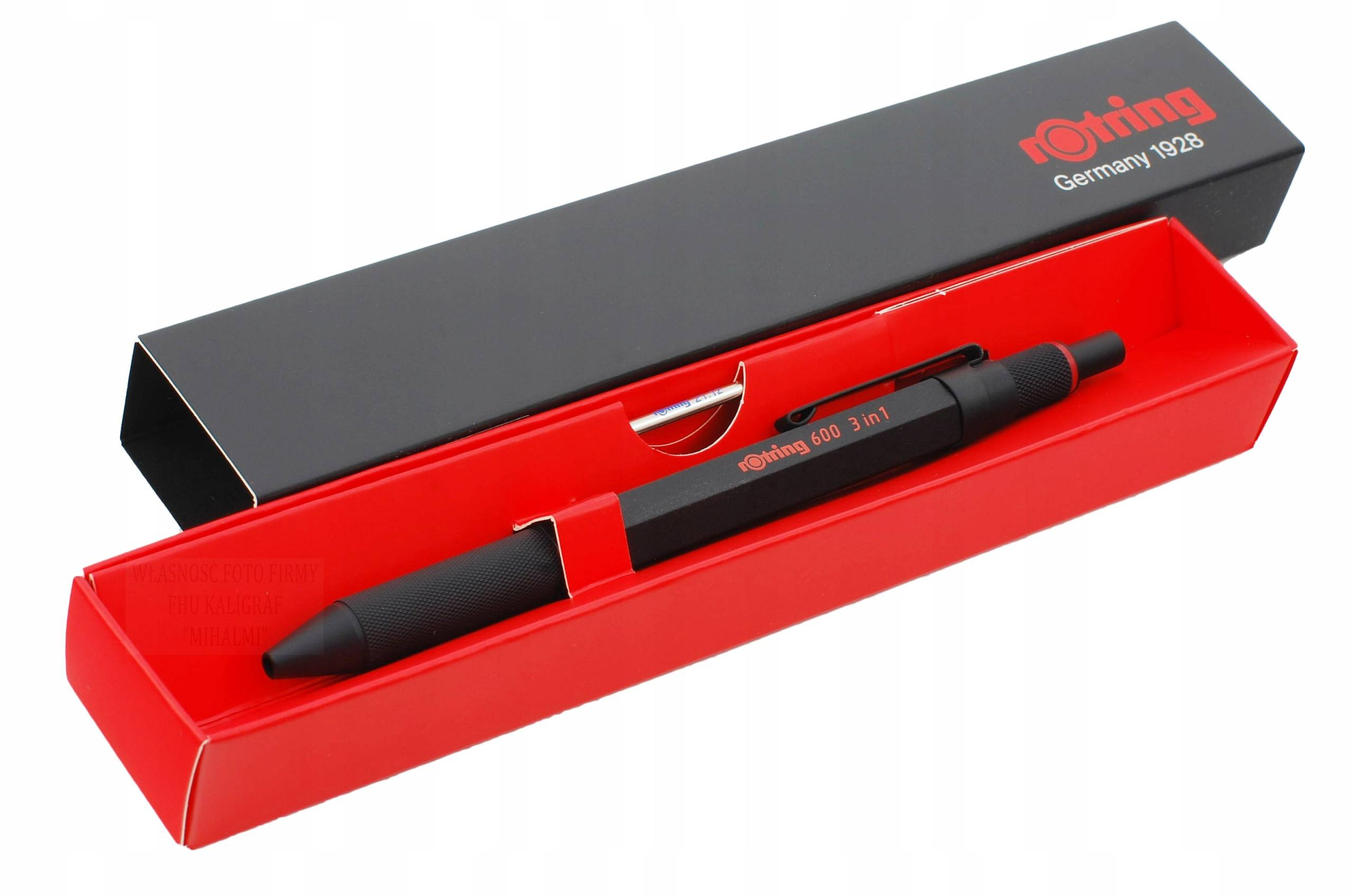 Rotring 600 3w1 Multi Pen Czarny | Sklep Wysocki.com.pl